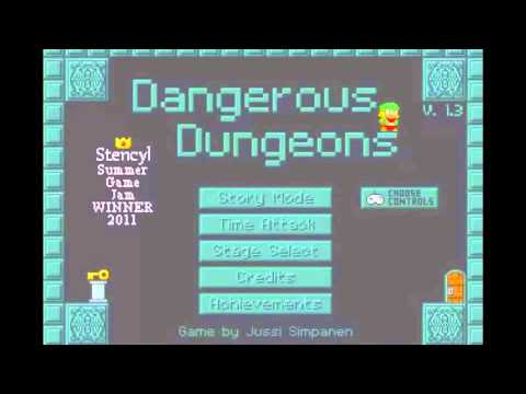 Dangerous Dungeons - Main Menu / Stage Select - YouTube