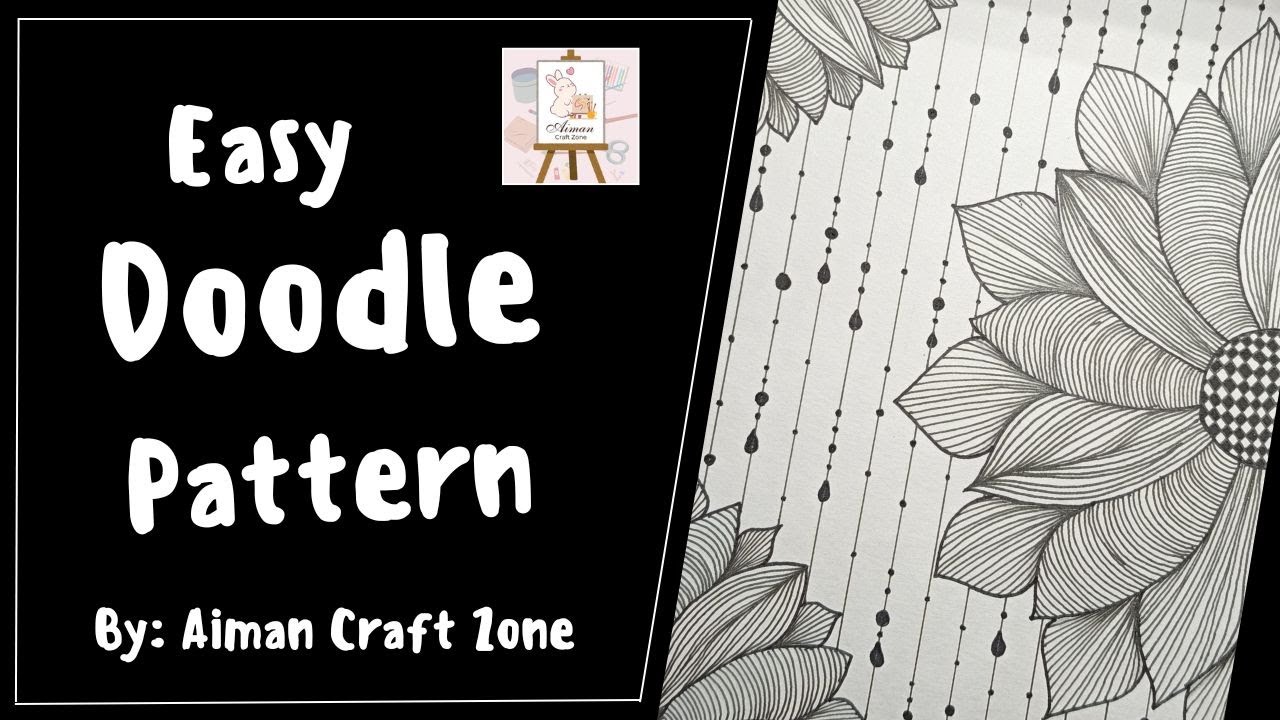 Easy Doodle Art #3 | Doodle Art | Zen tangle Art || Doodle Art For ...