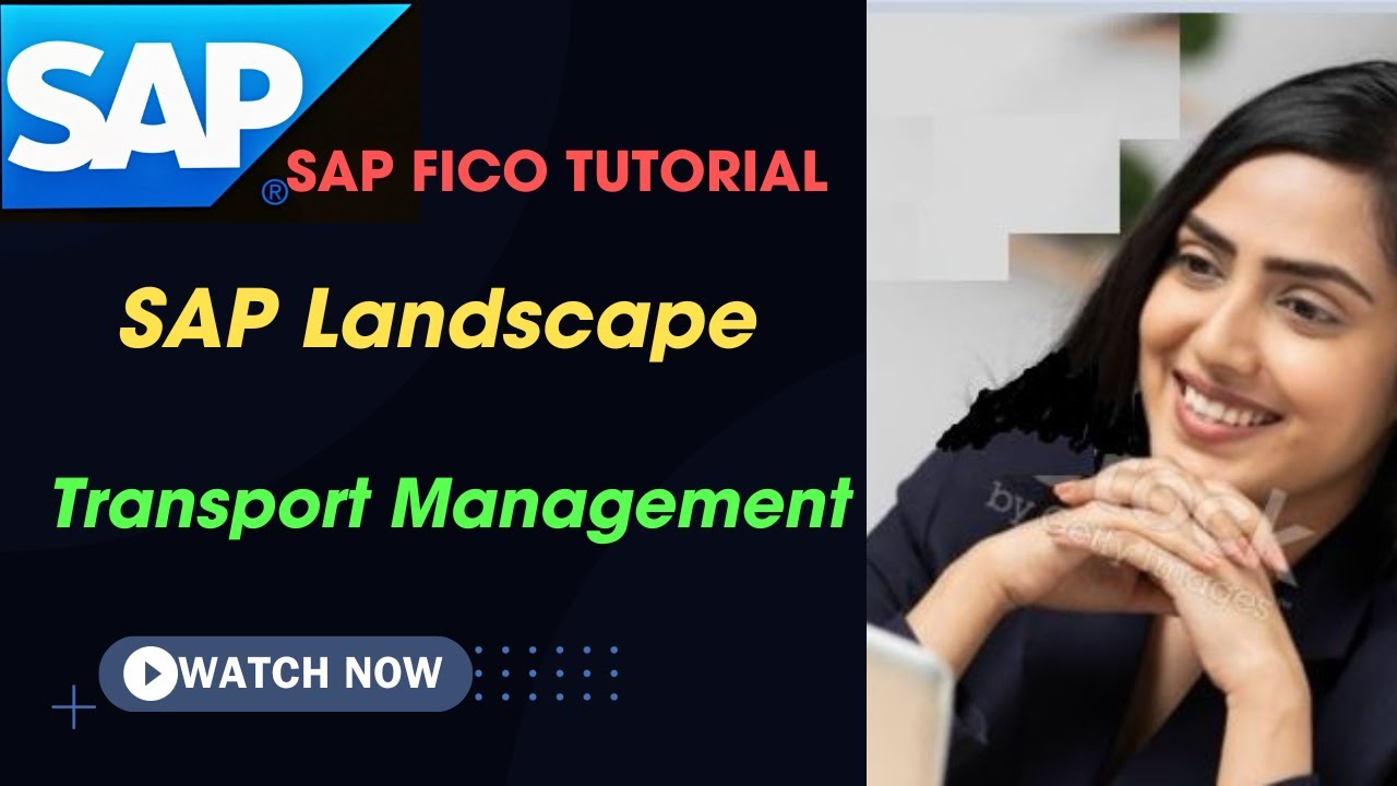 SAP Landscape || Transport Management || DS SAP FICO CLASSES || - YouTube