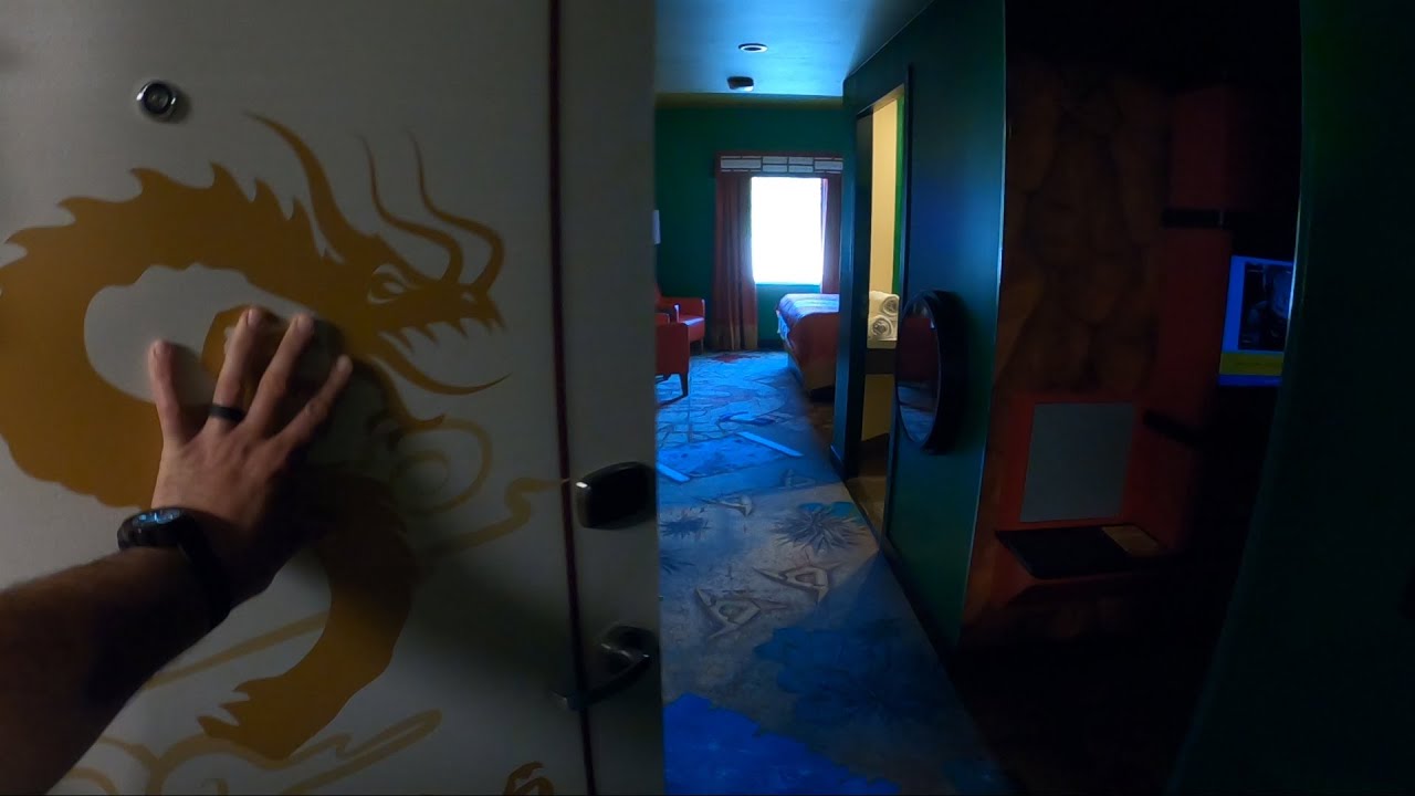 Legoland Hotel Ninjago Room Pool Legoland New York - YouTube