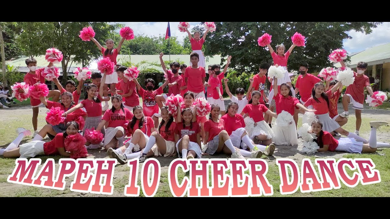 MAPEH 10 Cheer Dance Performance Task - YouTube