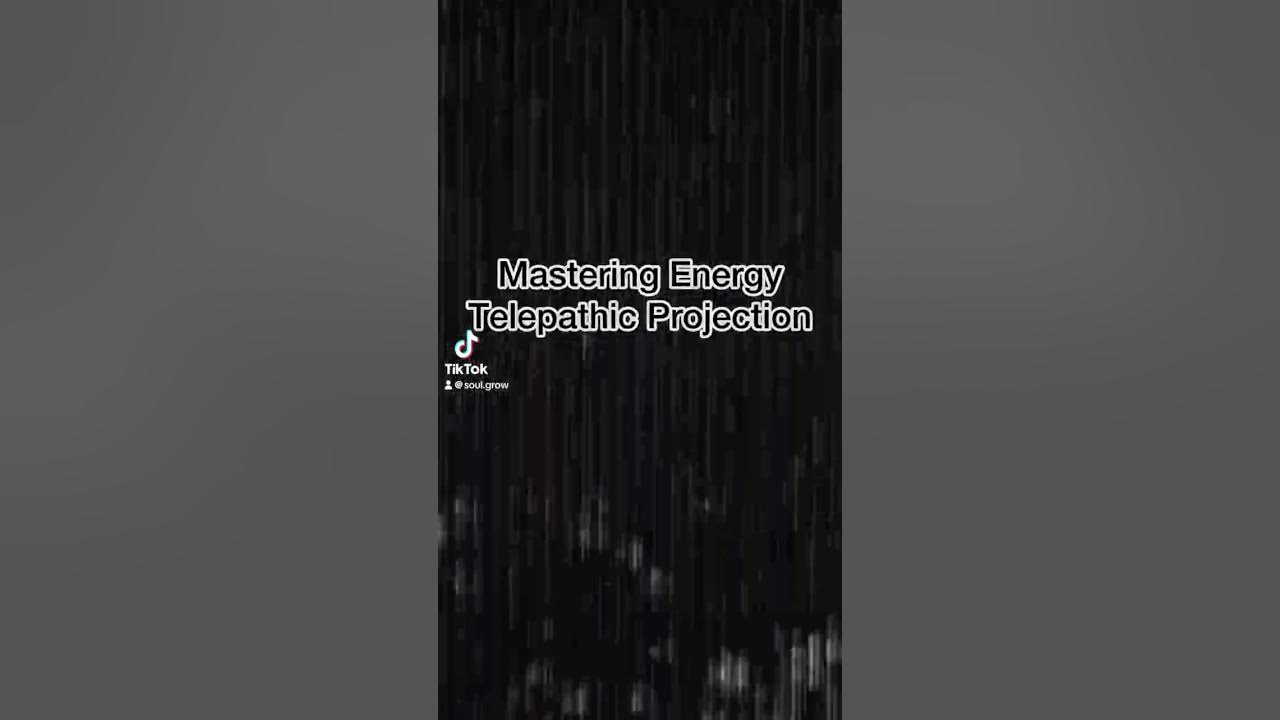 Mastering Energy, #Telepathic Projection #tao - YouTube