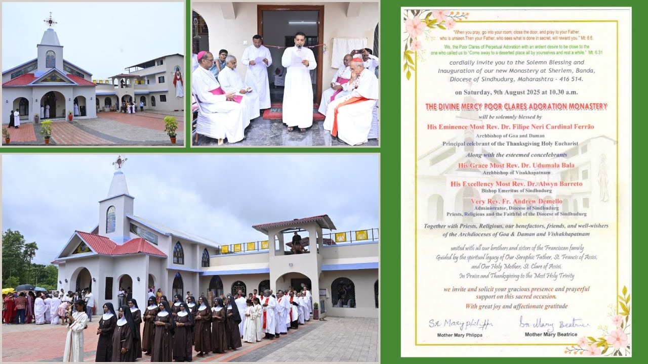 Photos of Divine Mercy Poor Clare Adoration Monastery,Sawantwadi ...