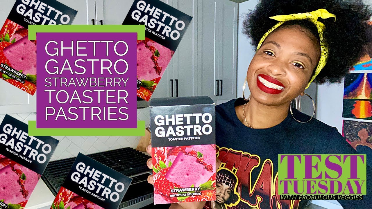 Ghetto Gastro Strawberry Toaster Pastries Review - YouTube