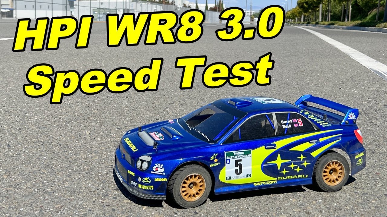 HPI Racing WR8 3.0 Speed & Street Test (with fighter jets!) - Subaru ...