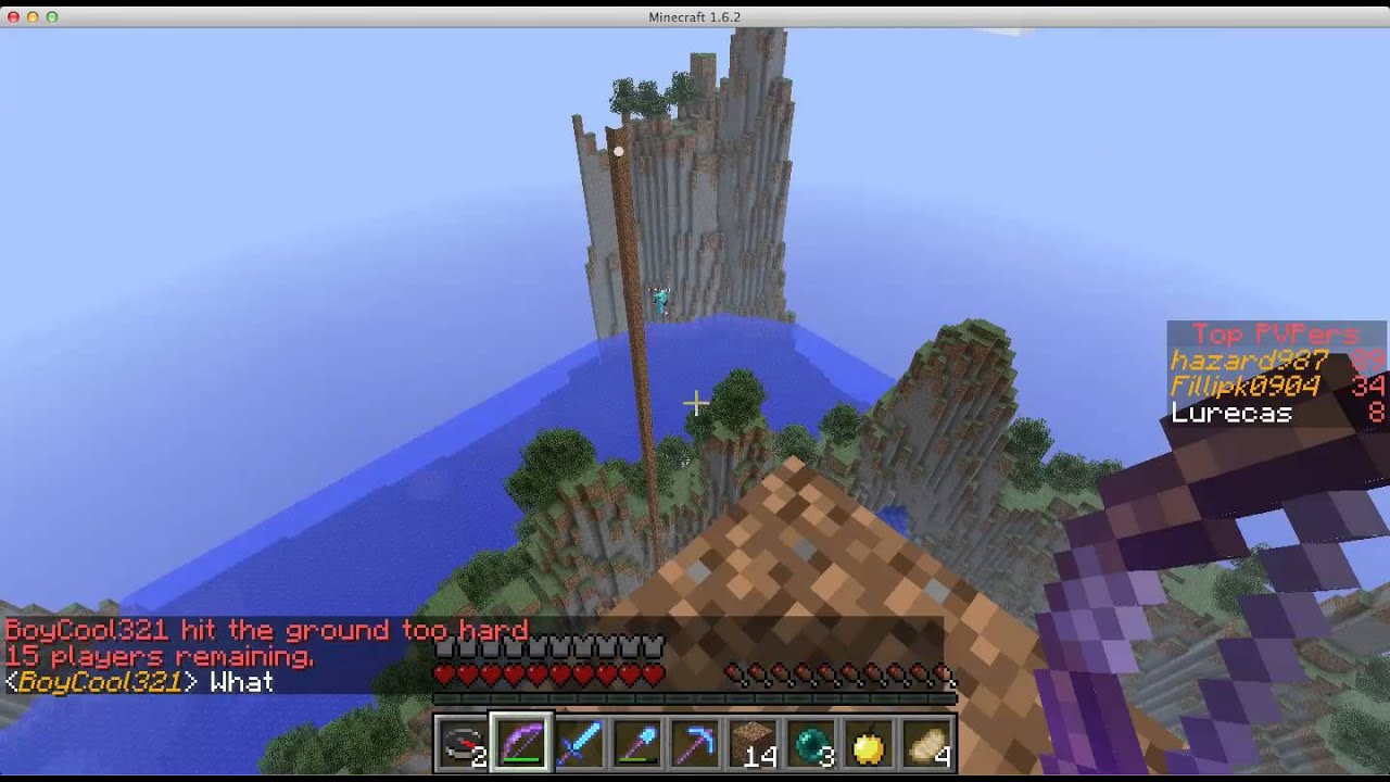 MineCraft Archer Game Sky Fight - YouTube