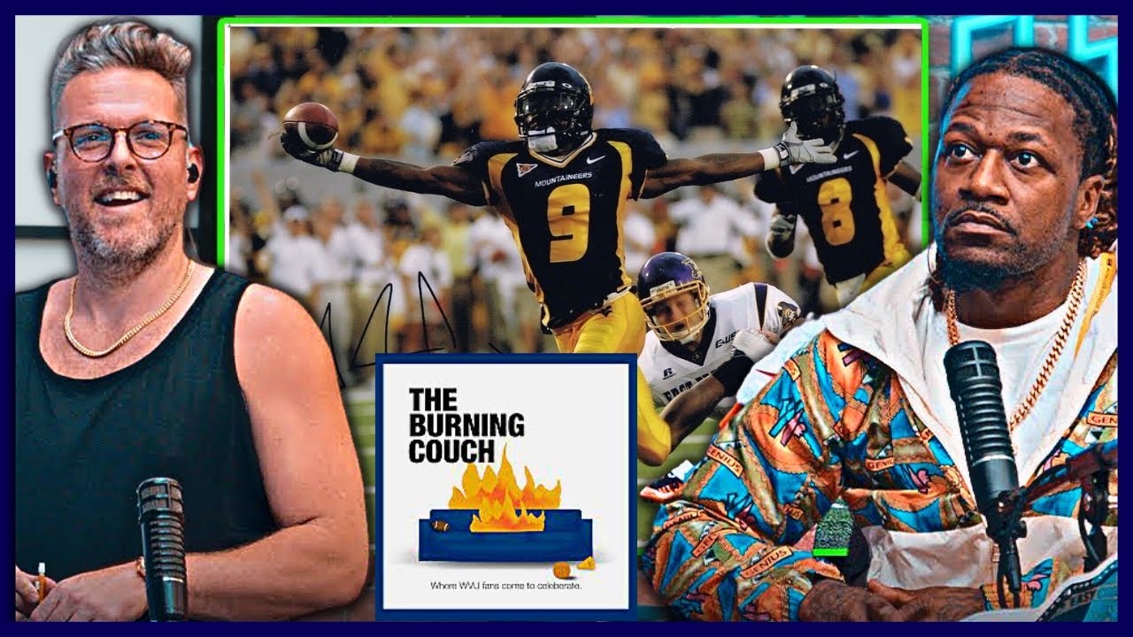 ADAM JONES "PACMAN" on PAT MCAFEE | Matty Staudt & WVU Mountaineers ...