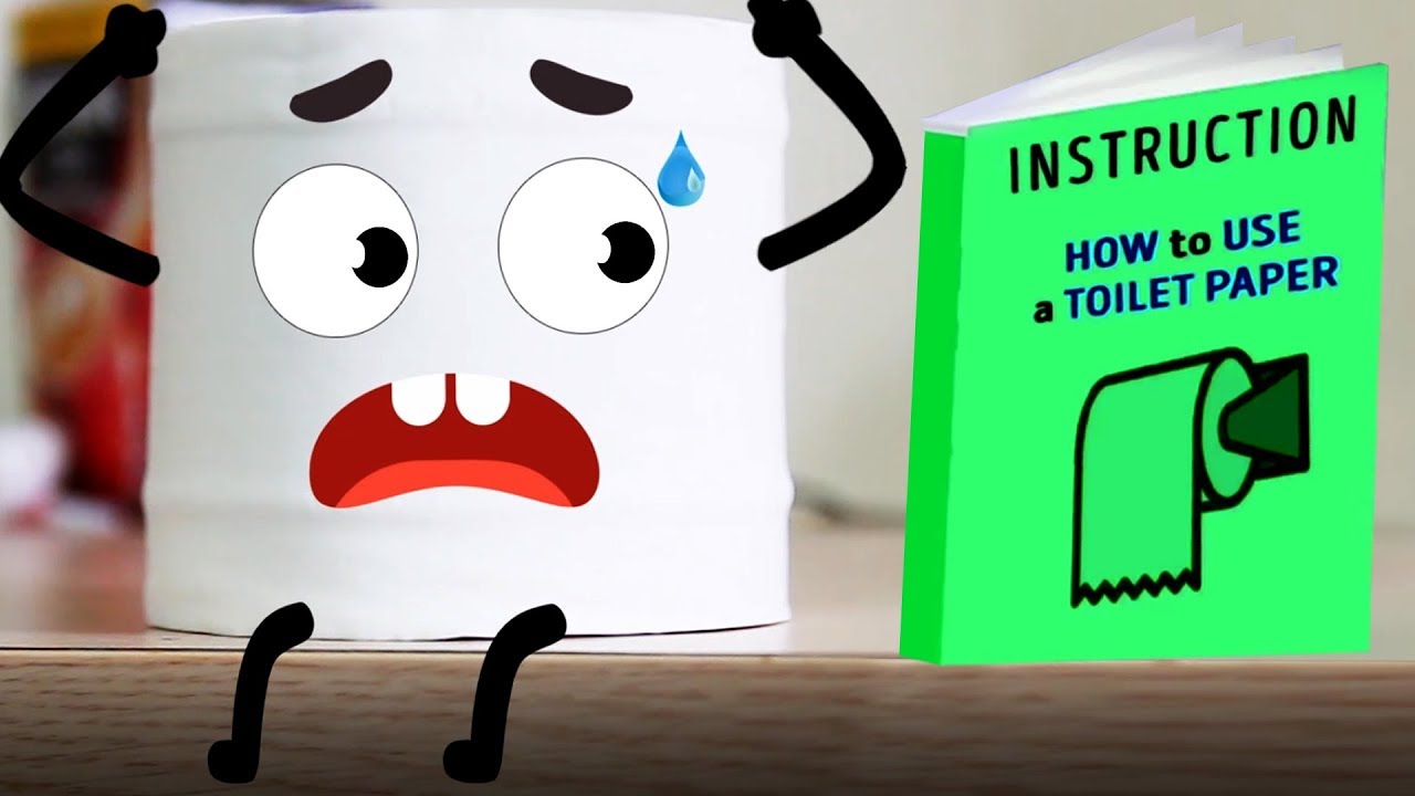 How To Use Toilet Paper With Doodles - YouTube