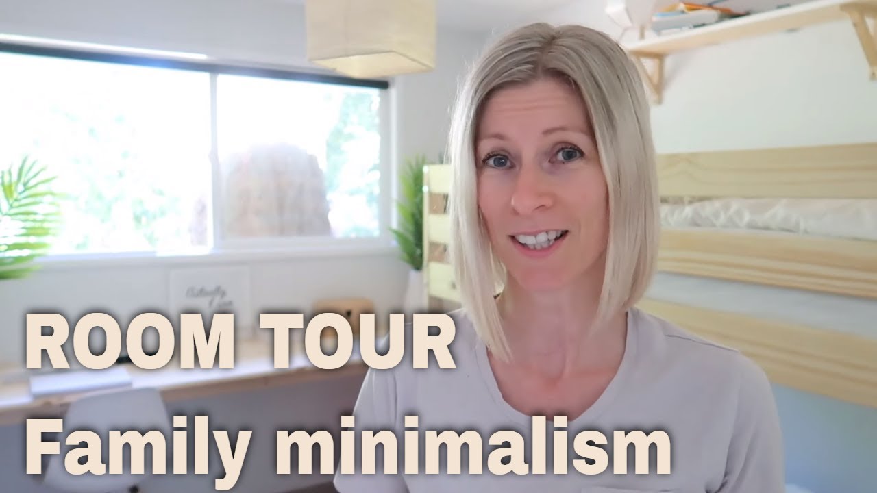 Simplified room tour-minimalist room-kids room reveal - YouTube