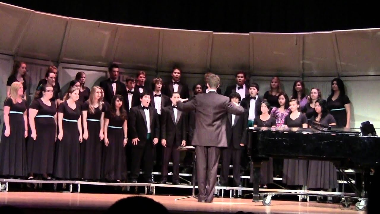 Pine Ridge Concert Choir "J'entends le Moulin" 2011 Pops Concert - YouTube