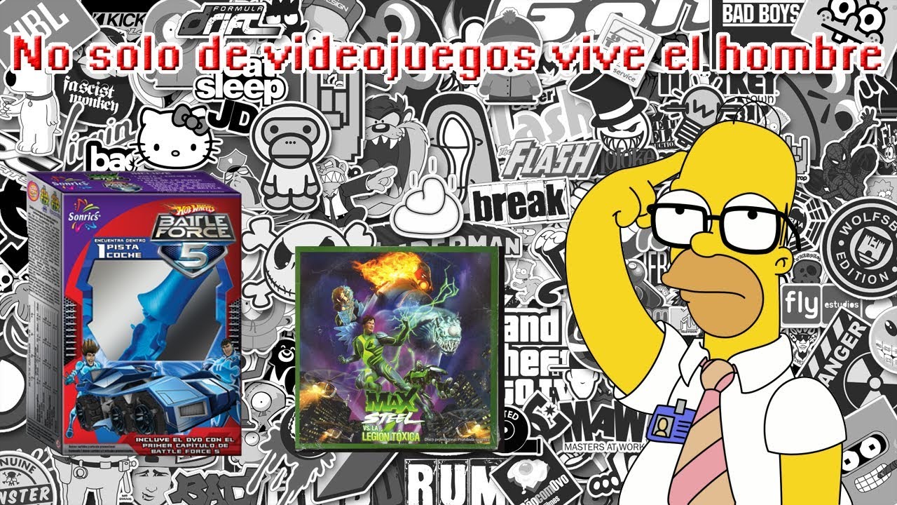 Cajita Sonric´s de Max Steel vs la Legión Tóxica y Hot Wheels Battle ...