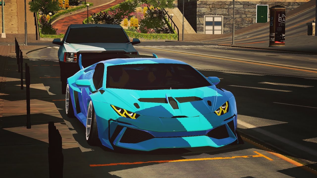 Lamborghini Huracan LB-WALK CINEMATIC | Car Parking Multiplayer - YouTube