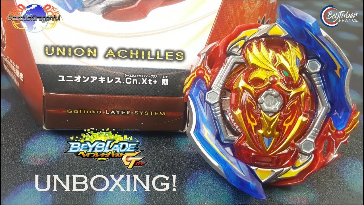 B-150 UNION ACHILLES Cn.Xt+ Ouverture! Beyblade Burst GT UNBOXING - YouTube