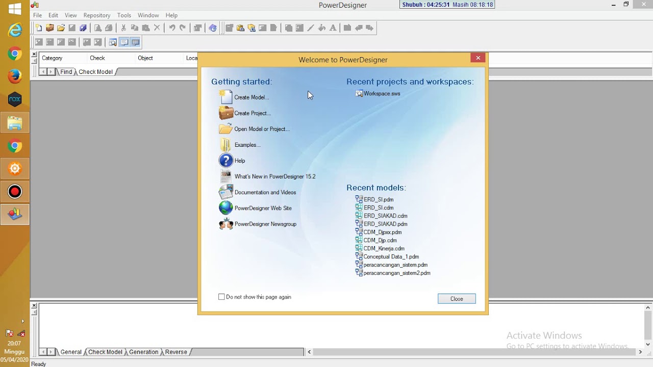 Pembuatan Data Flow Diagram (DFD) SI Perpustakaan pada Context Diagram ...