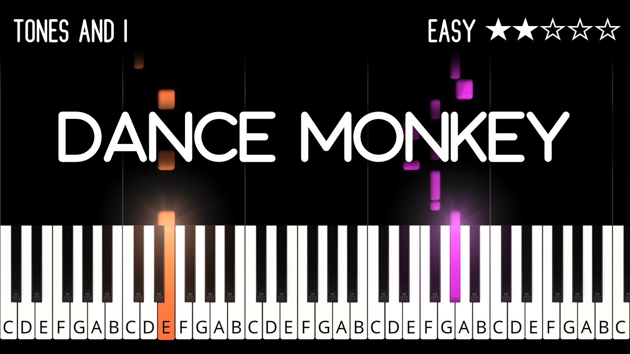 Tones and I - Dance Monkey - EASY Piano Tutorial - YouTube