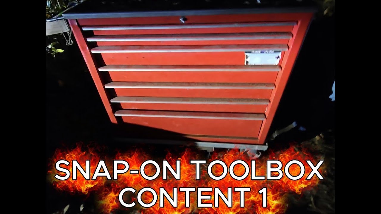 SNAP ON TOOLBOX HAUL 2025 1 - YouTube
