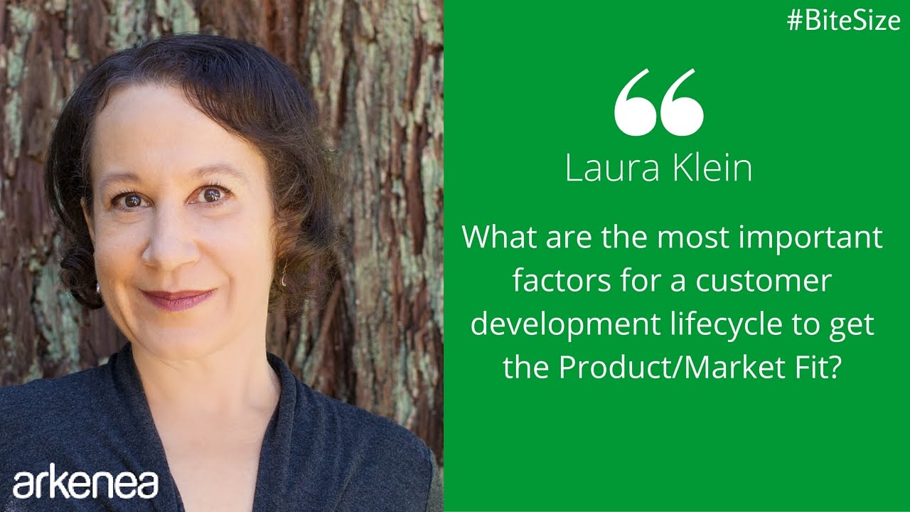 [#BiteSize] Laura Klein On How To Get Product/Market Fit - YouTube