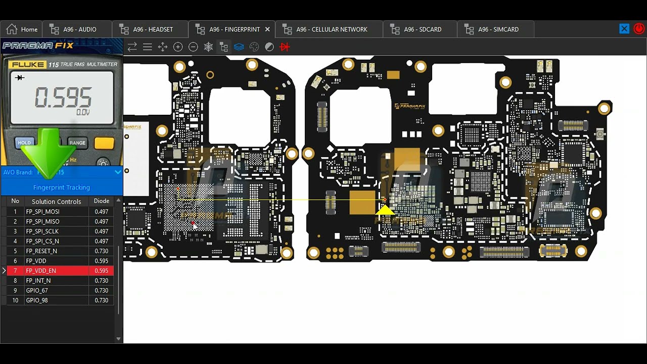 OPPO A96 (CPH2333) : AUDIO, HEADSET, FINGERPRINT, CELLULAR NETWORK ...