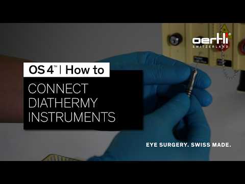 How to easily connect diathermy instruments for HFDS | OS 4 | #007