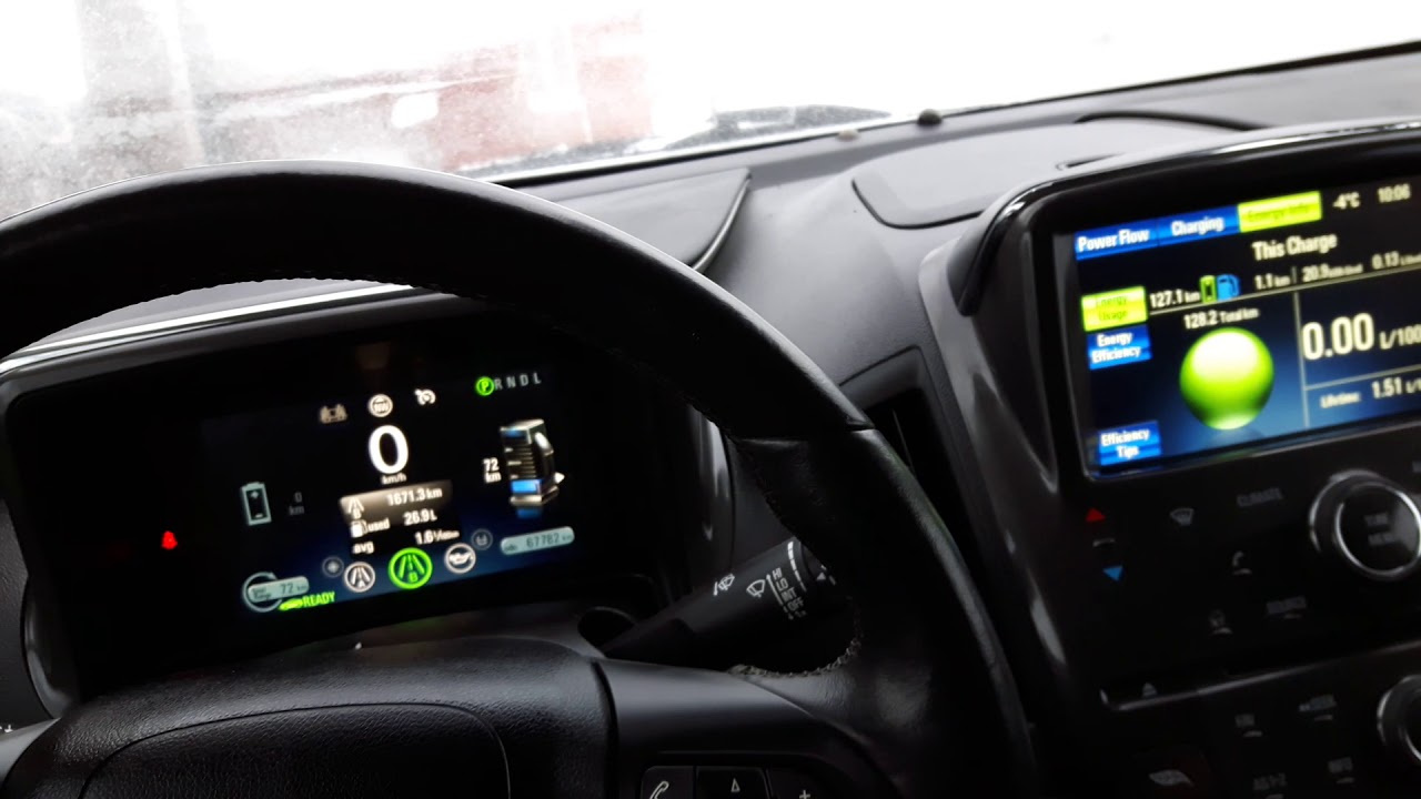 Chevrolet Volt - 2020 км за месяц на электричестве (гибриде)?! - YouTube