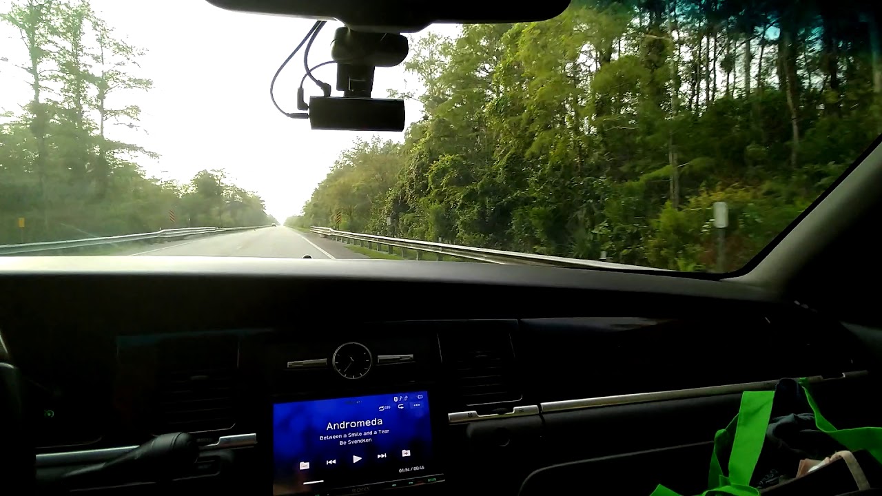 Driving on old alligator alley. - YouTube