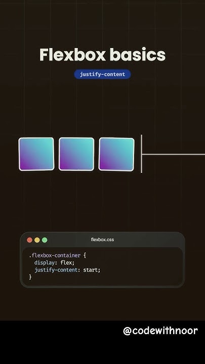 Flexbox basics for beginners #shorts #viralvideo #trending - YouTube