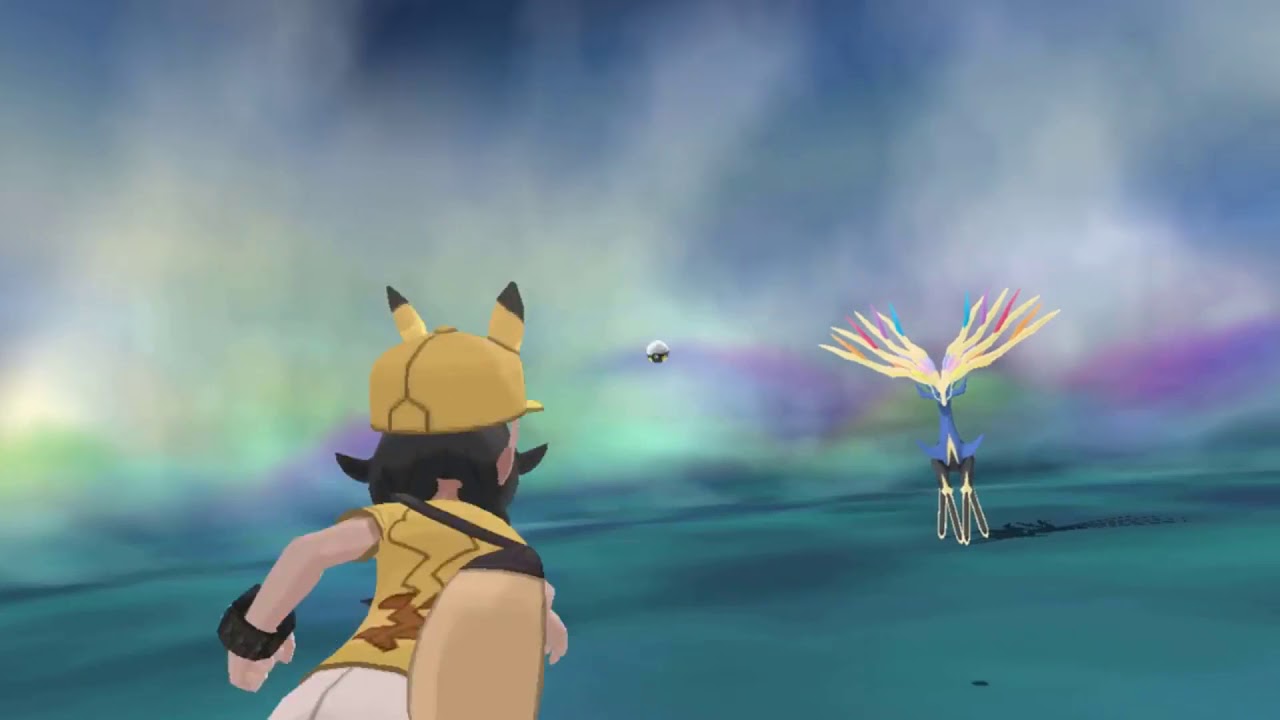 Pokemon Ultra Sun - Legendary Pokemon Xernaus Encounter Full HD 2017 ...