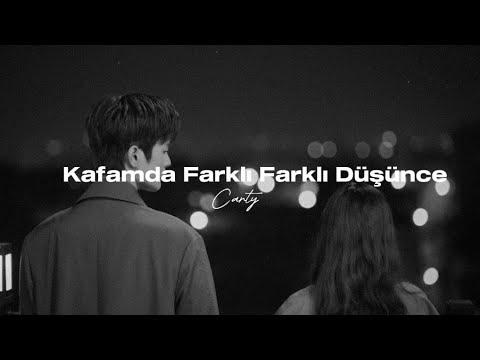 Carty - Kafamda Farklı Farklı Düşünce (Sözleri - Lyrics)