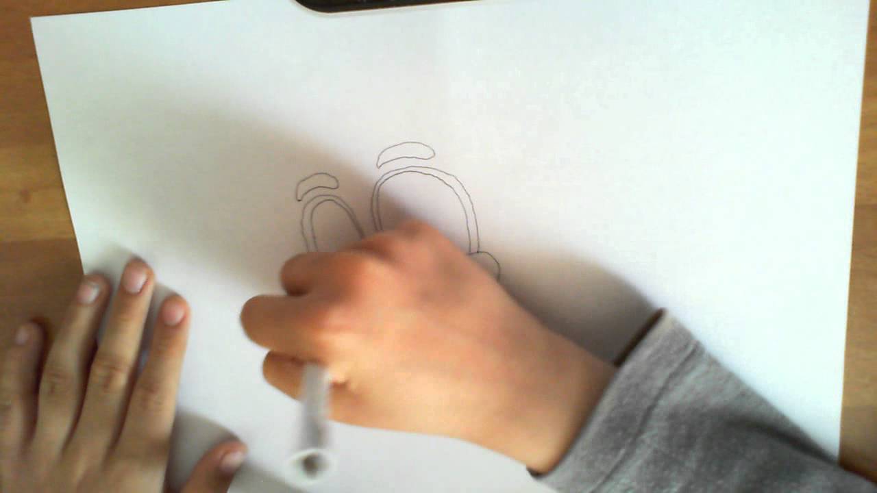 How to drawing a Golden Freddy by Sonic99Rae - YouTube