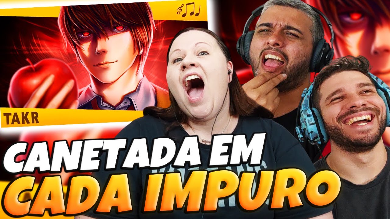 TAKERU - Divino Direito [Light Yagami / Death Note] | FAMILY REACTS ...