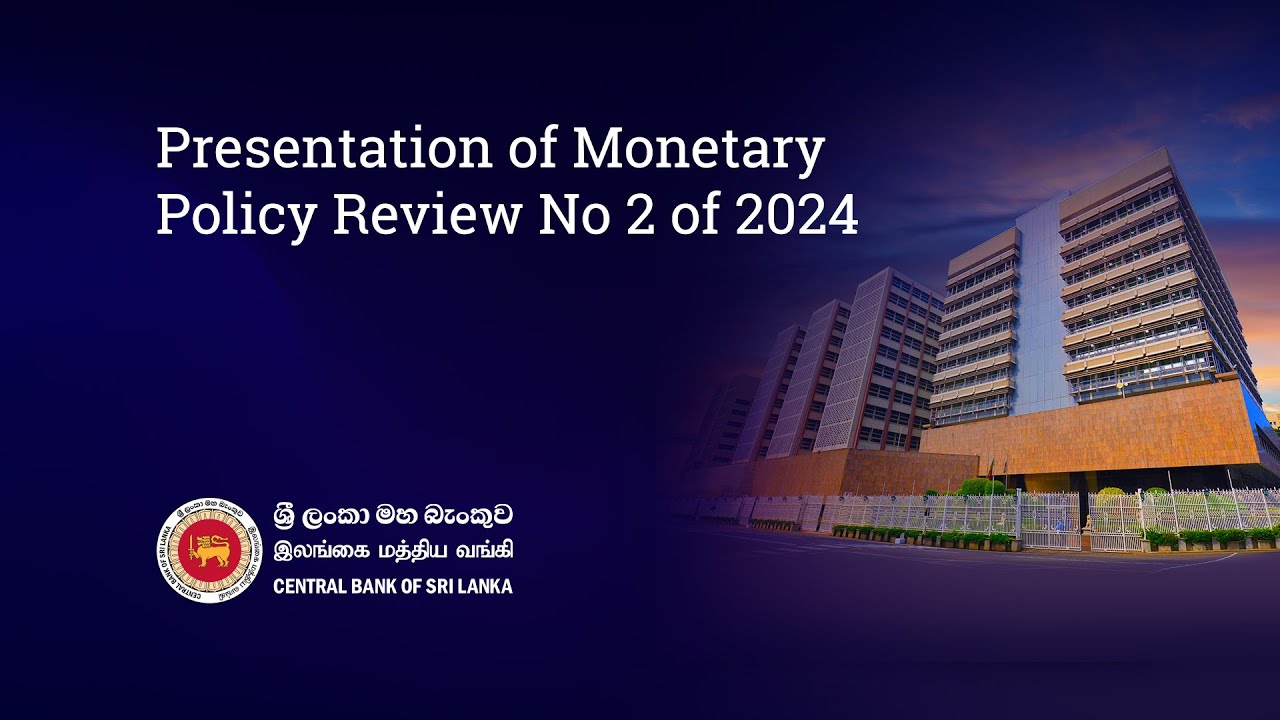 Presentation of Monetary Policy Review No 2 of 2024 - YouTube