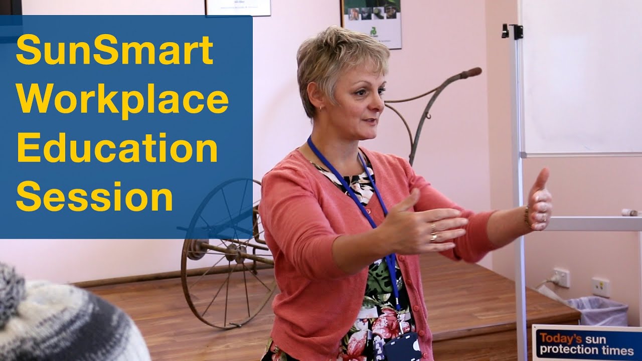 Book a SunSmart Workplace Education Session - YouTube