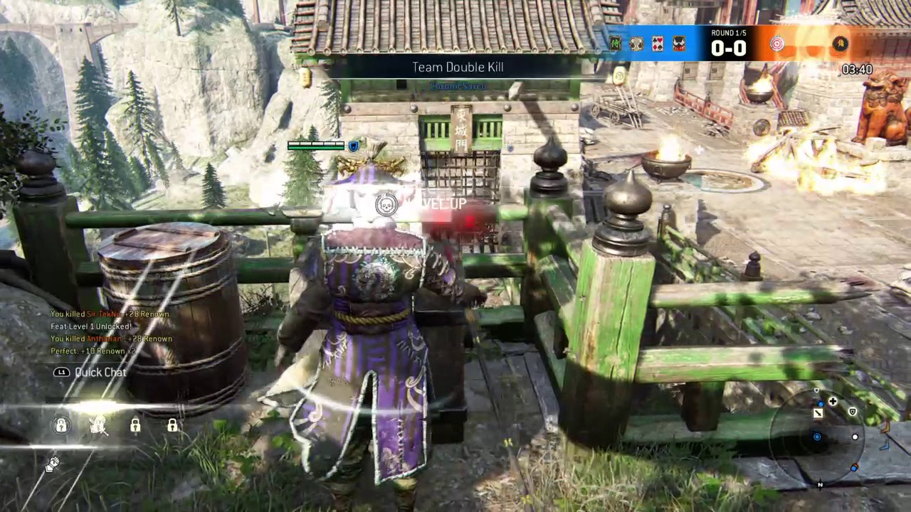For Honor Double Gate Kill - YouTube