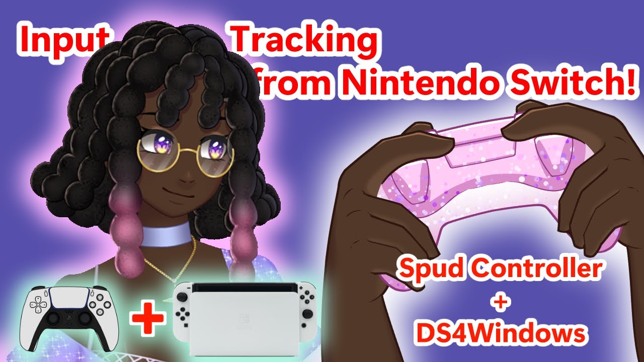 How to Use Spud Controller with Nintendo Switch, for Vtubers! - YouTube