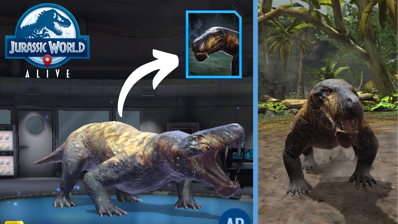 Gorgonops Showcase | Jurassic World Alive - YouTube