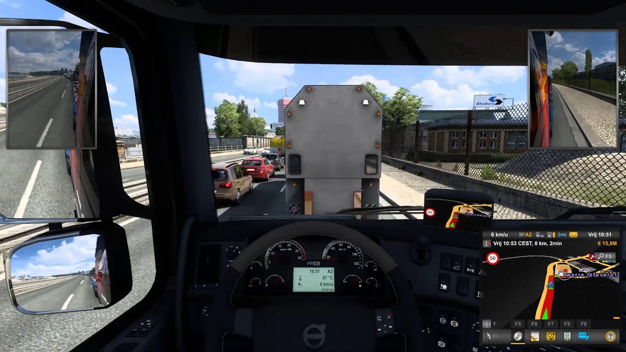 Fun drive with friends! I ETS2 - YouTube