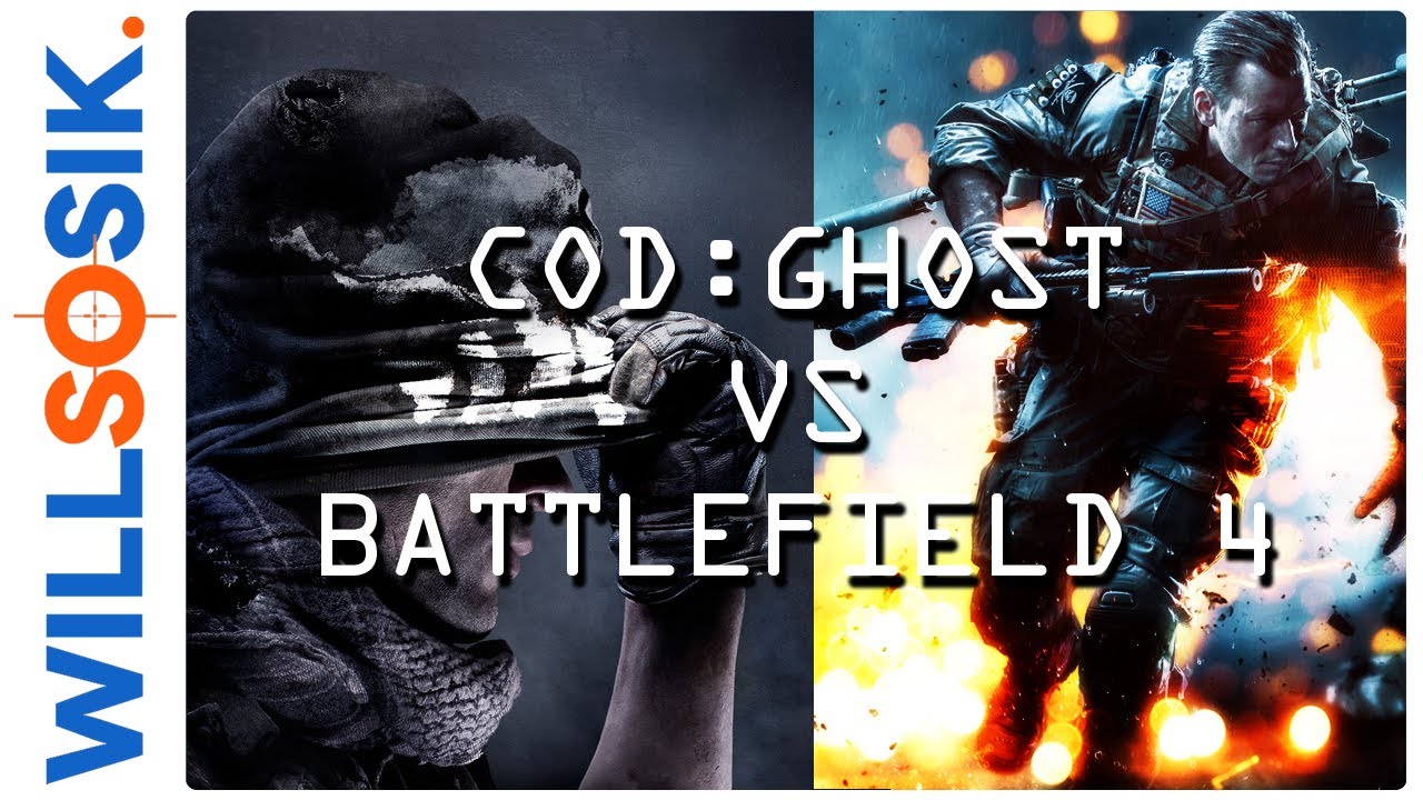 CALL OF DUTY:GHOST VS BATTLEFIELD 4 EN 1 MINUTO - YouTube