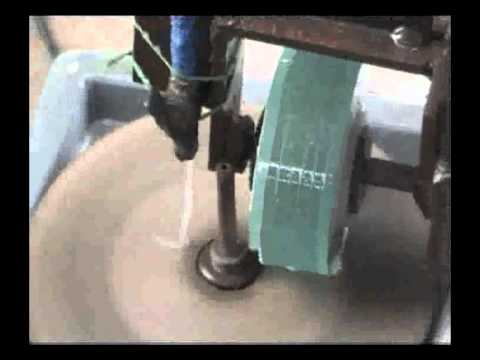 Glass / Kanch Tukdi Shaping Machine - YouTube