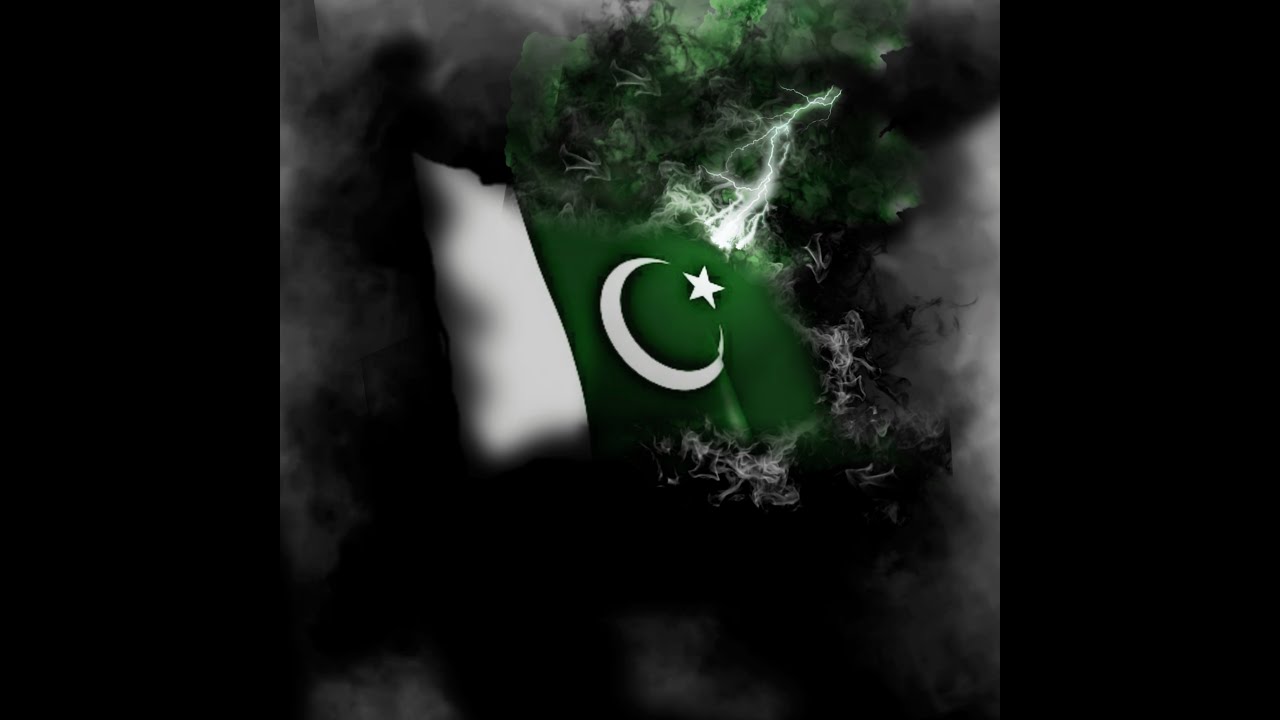 How To A Professional Pakistan Flag In Picsart - YouTube