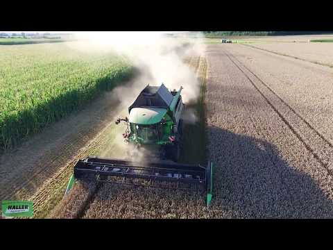 Haller Agrarservice Ernte 2017, Deutz Fahr C9206