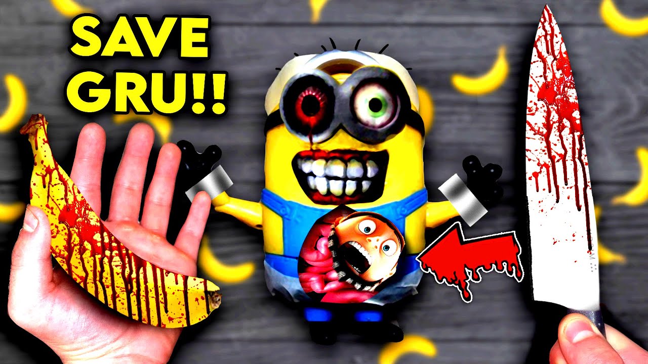 CUTTING OPEN CURSED MINION DOLL AT 3AM!! *MINION ATE GRU* - YouTube