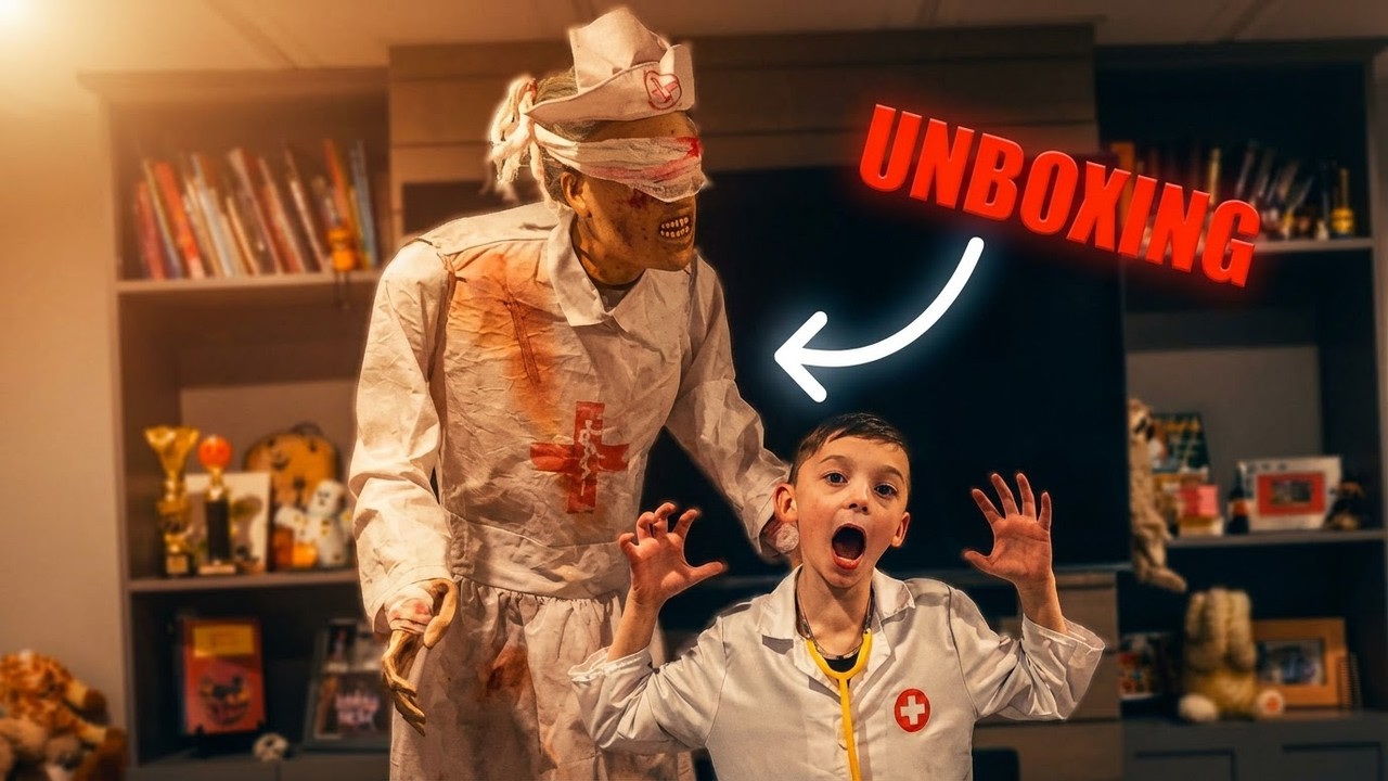 Unboxing the Spooky Miss Mercy Animatronic! 🎃👻 | Halloween Fun for Kids ...
