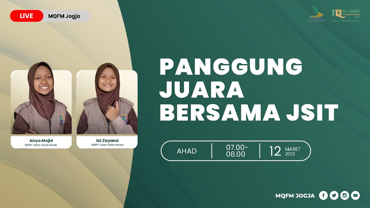 DUNIA ANAK - PANGGUNG JUARA BERSAMA JSIT 12/03/2023 - YouTube