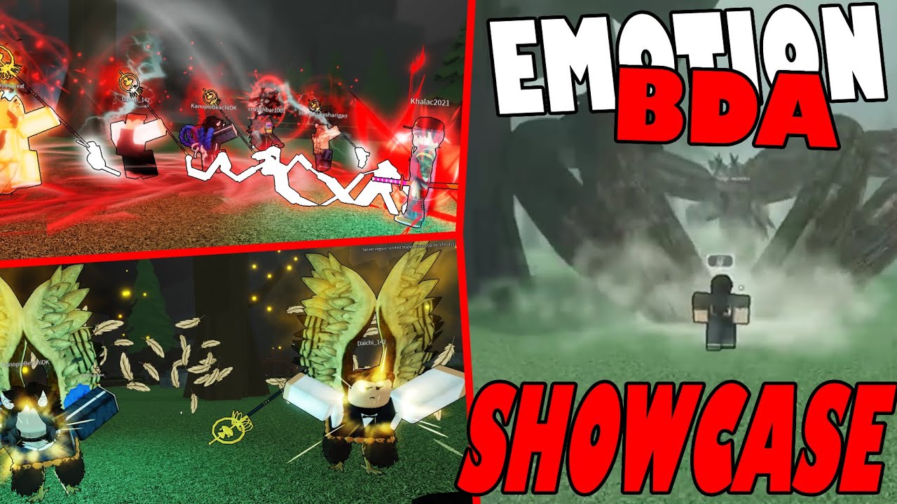 ALL EMOTION BDA MOVES IN ROGUE DEMON (Rogue Demon Showcase) - YouTube