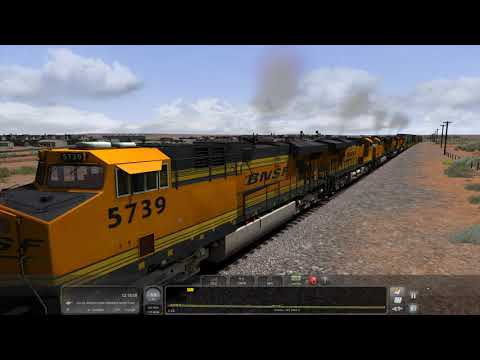 Train Simulator 2021 - [GE ES44AC] - Mega Intermodal to Flagstaff - 4K UHD - YouTube