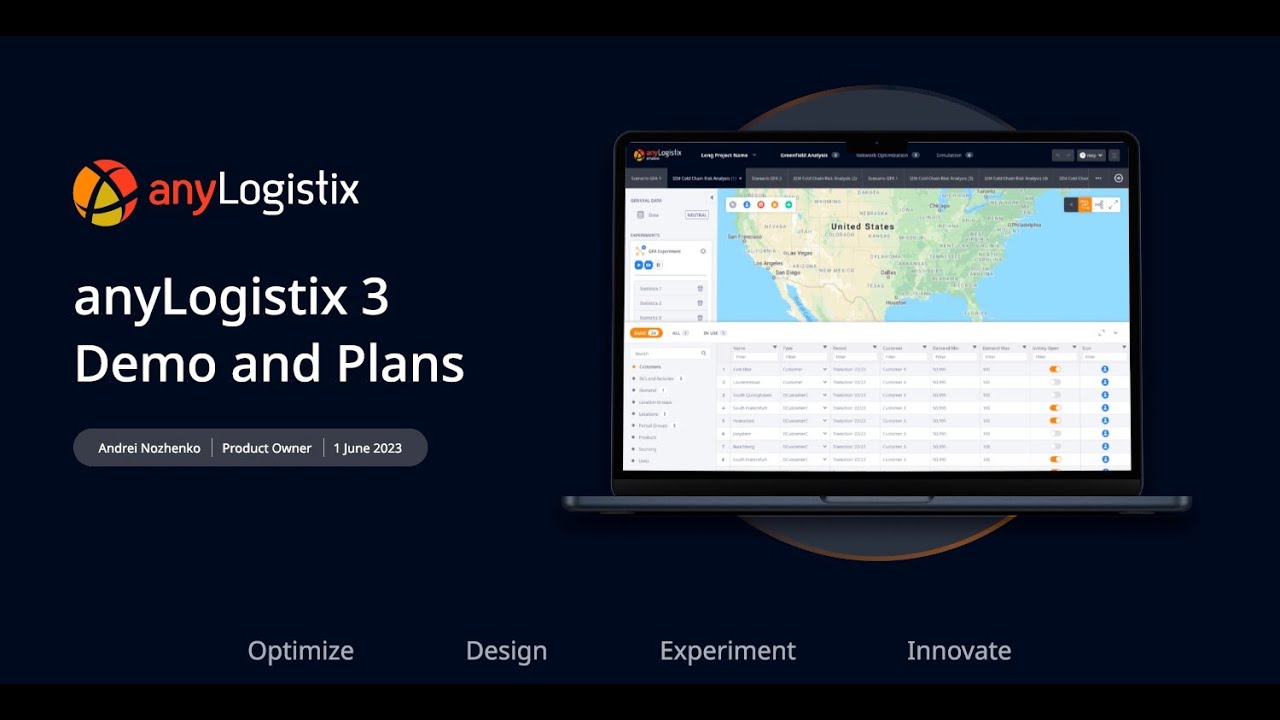 anyLogistix Overview & Demo at the ALX Conference 2023 - YouTube