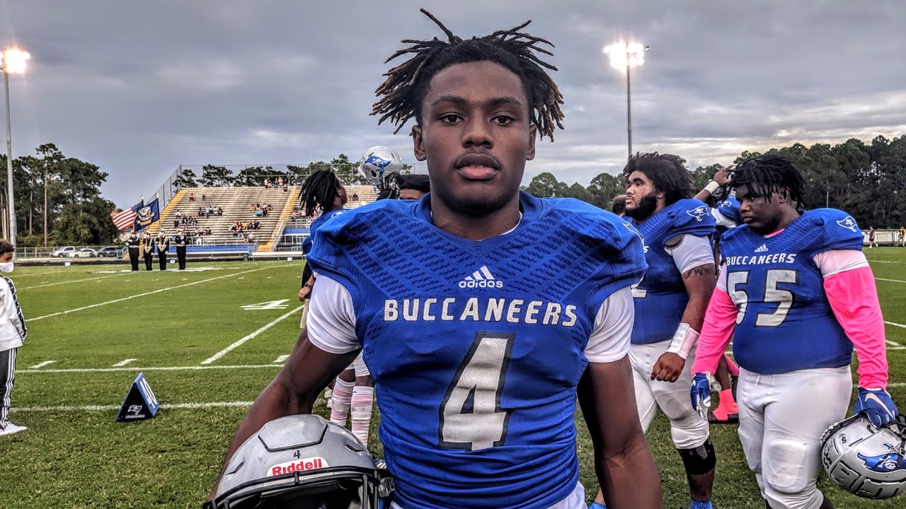 Jabari Mack Crazy TD catch vs Yulee - YouTube