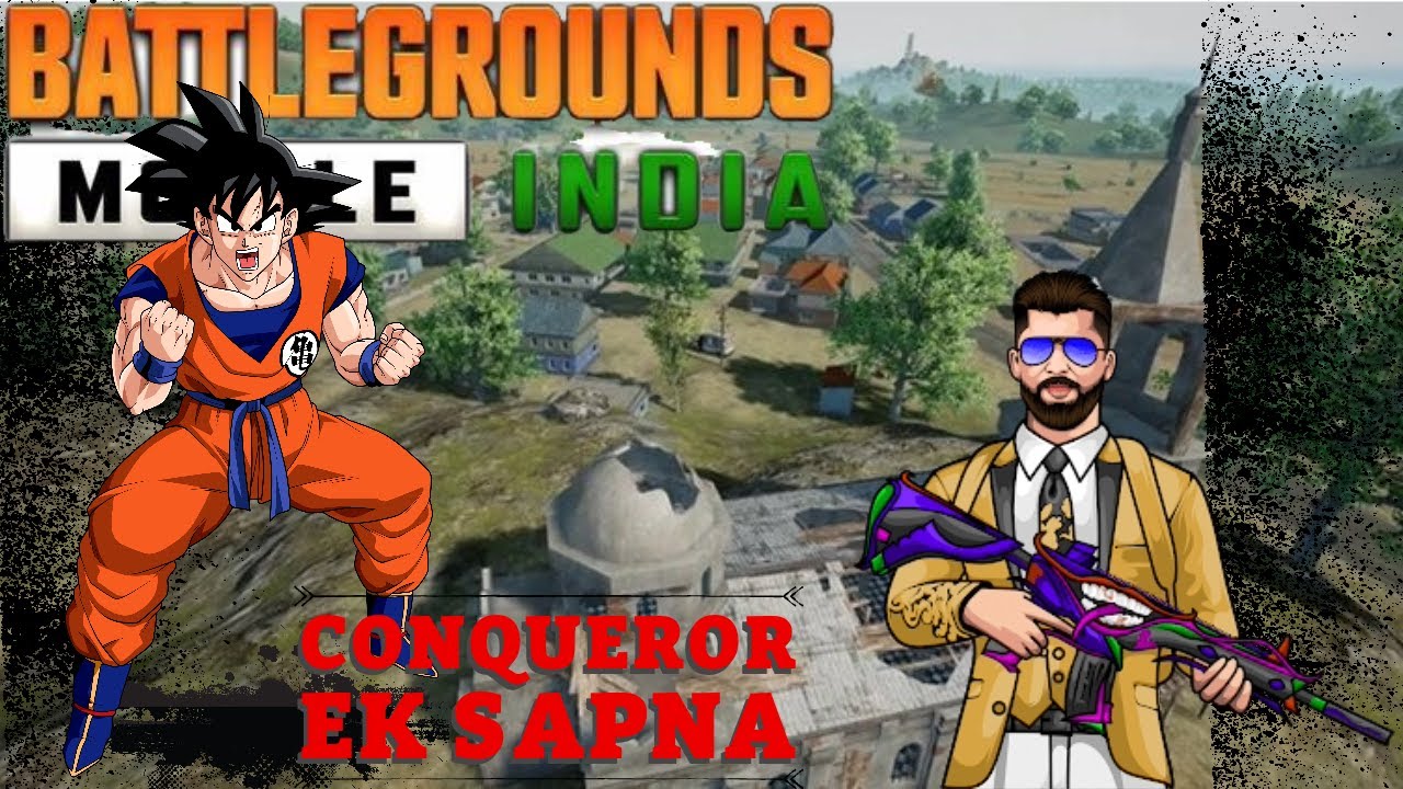 CONQUEROR PUSH WITH THE BACKCHODD GANG!! CONQUEROR EK SAPNA!! BGMILIVE ...