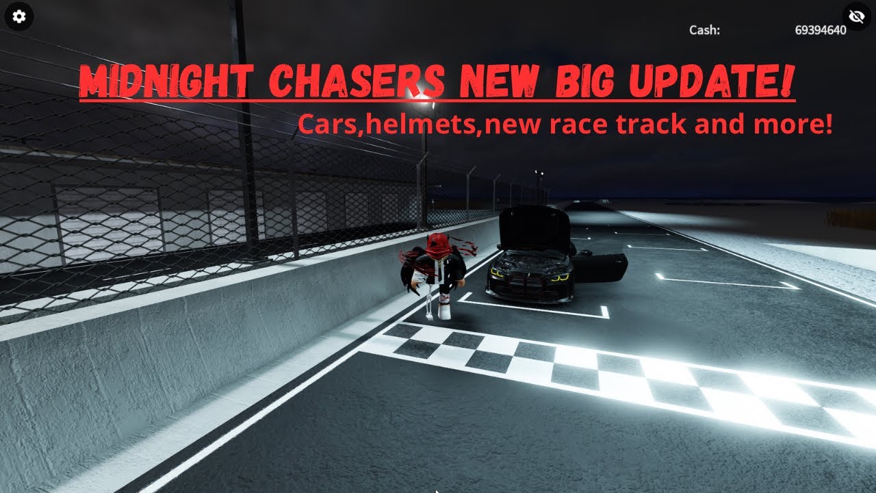 Reviewing the new midnight chasers update! (Cars,helmets,new race and ...