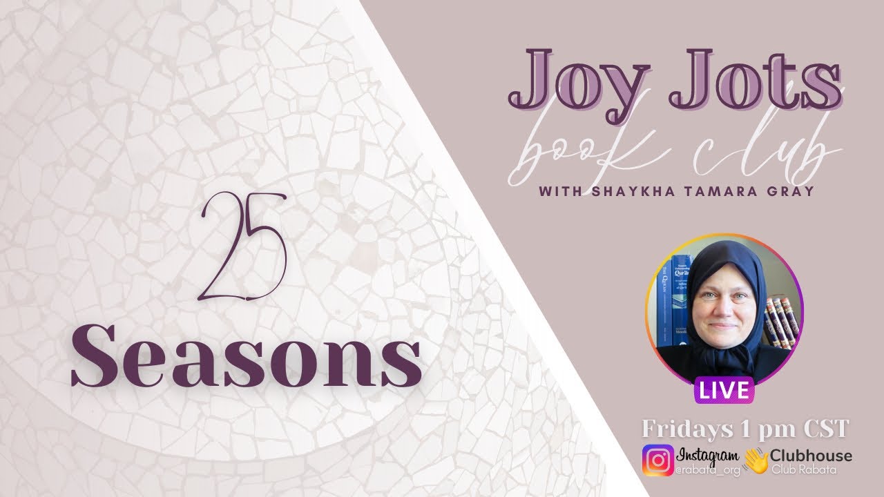 Joy Jots Book Club Week 25 - YouTube